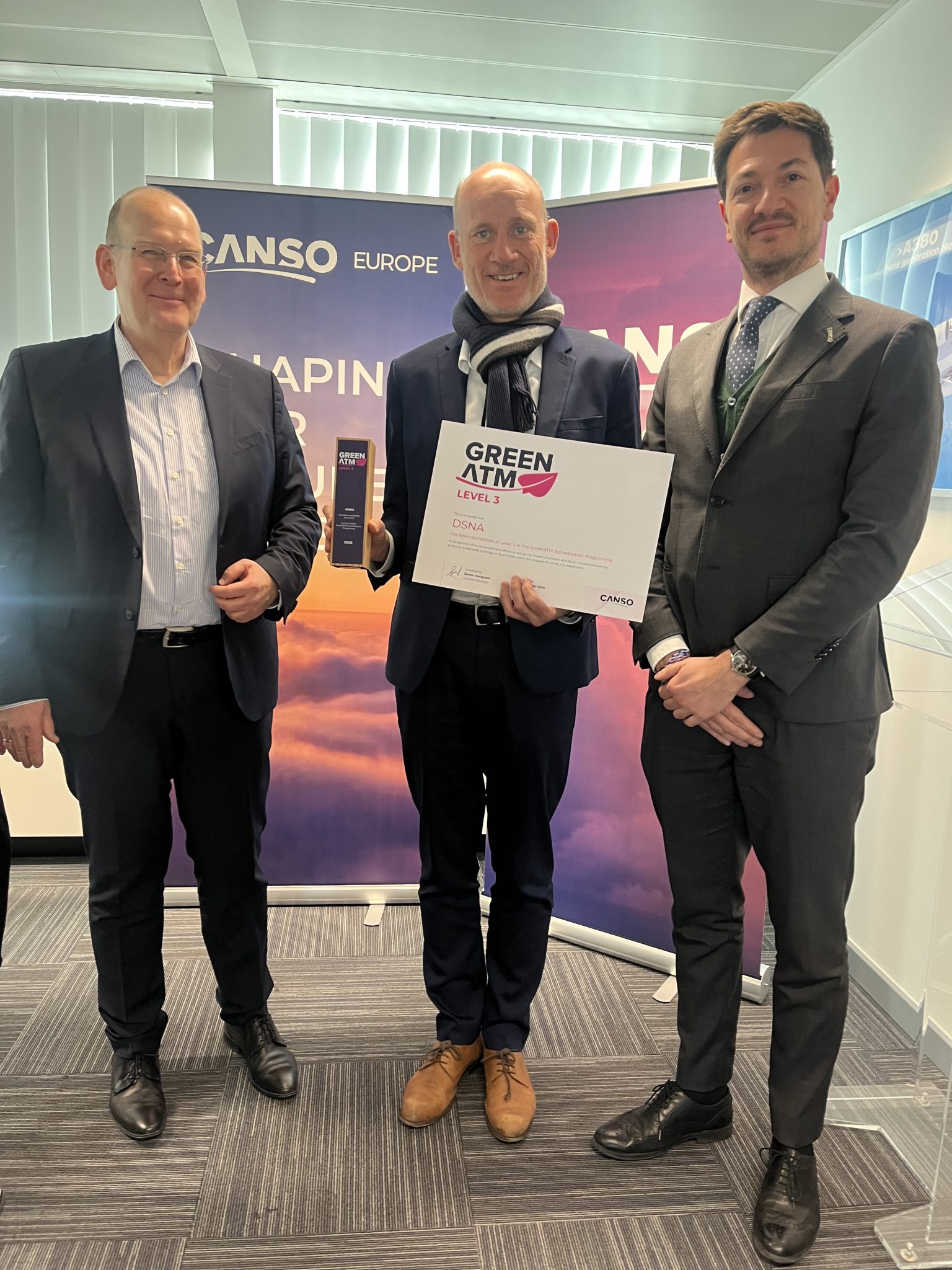 Press Release: DSNA Awarded Level 3 in CANSO’s GreenATM Environmental ...